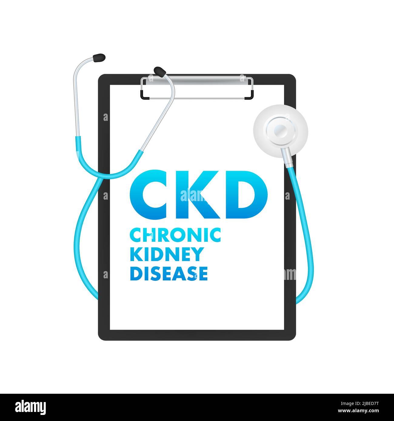 Chronic kidney disease. 3d vector illustration. World health day ...