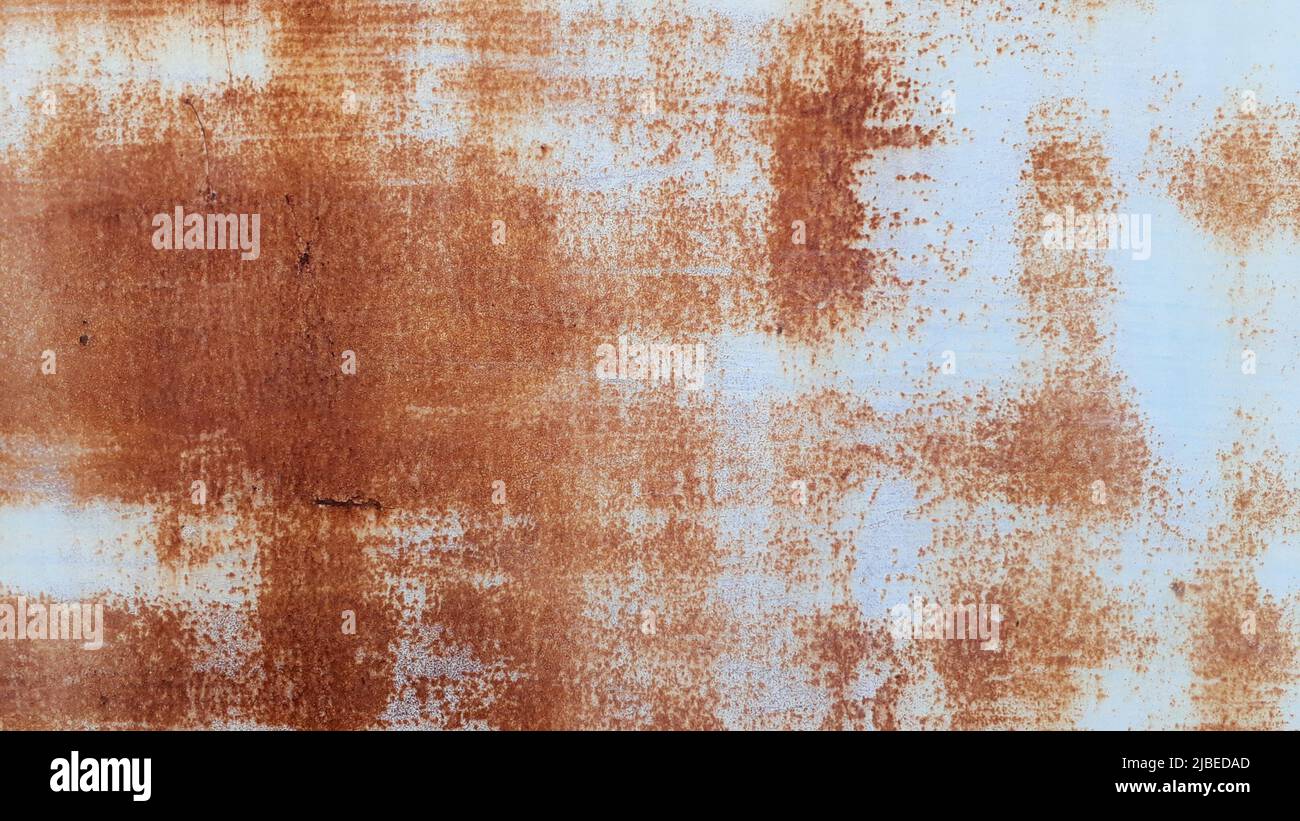 Rusty metal wall,old sheet of iron covered with rust background Stock ...