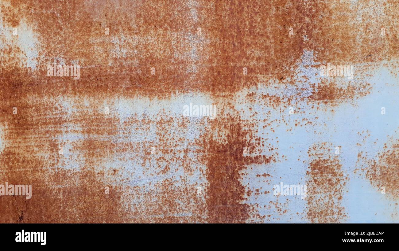 Rusty metal wall,old sheet of iron covered with rust background Stock ...
