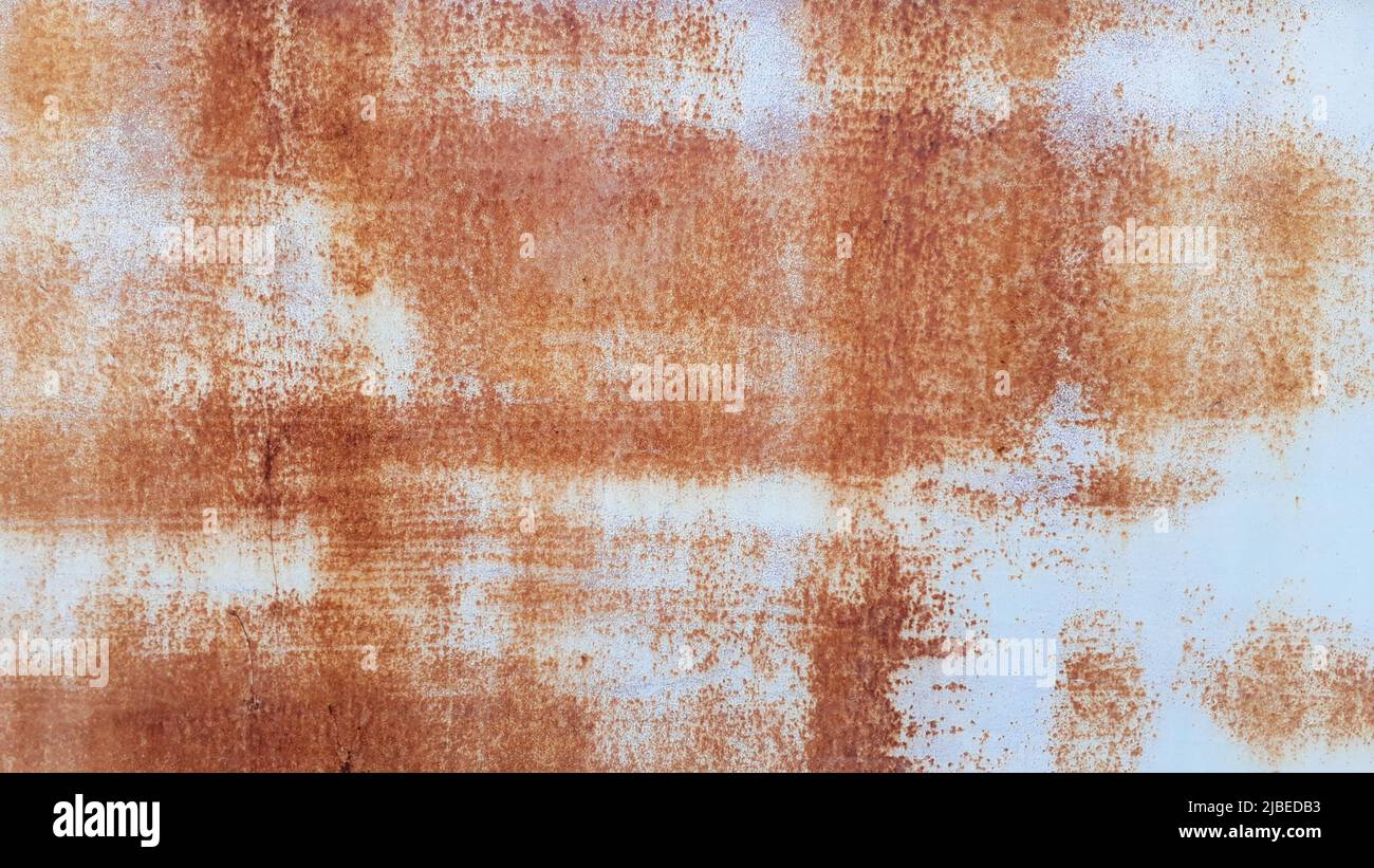 Rusty metal wall,old sheet of iron covered with rust background Stock ...