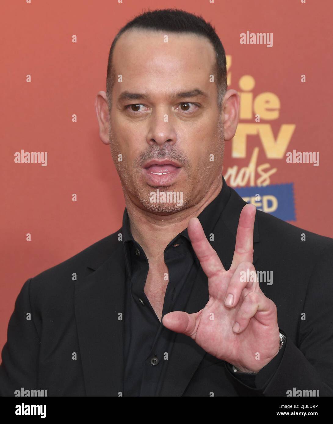 Los Angeles, USA. 02nd June, 2022. Adam Divello arrives at the 2022 MTV ...