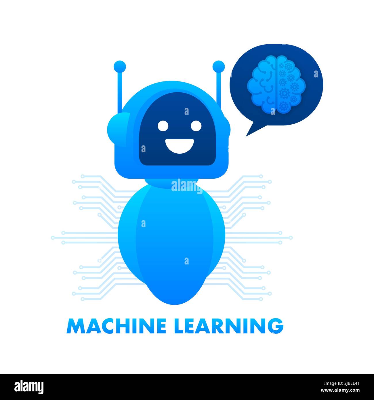 Reinforcement learning background Stock Vector Images - Alamy