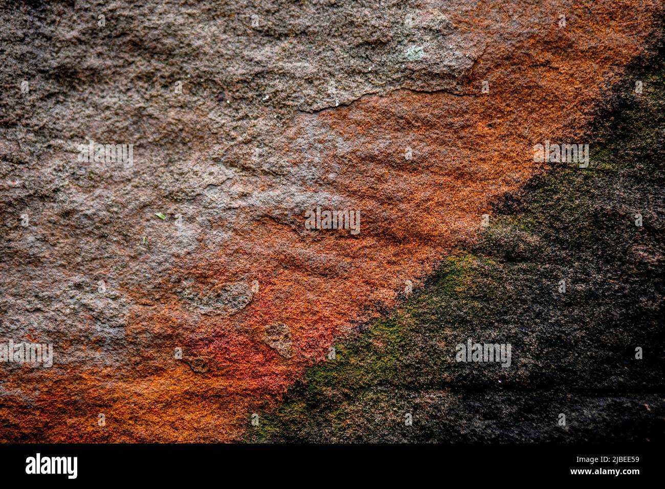 Abstract green on stone background Stock Photo - Alamy