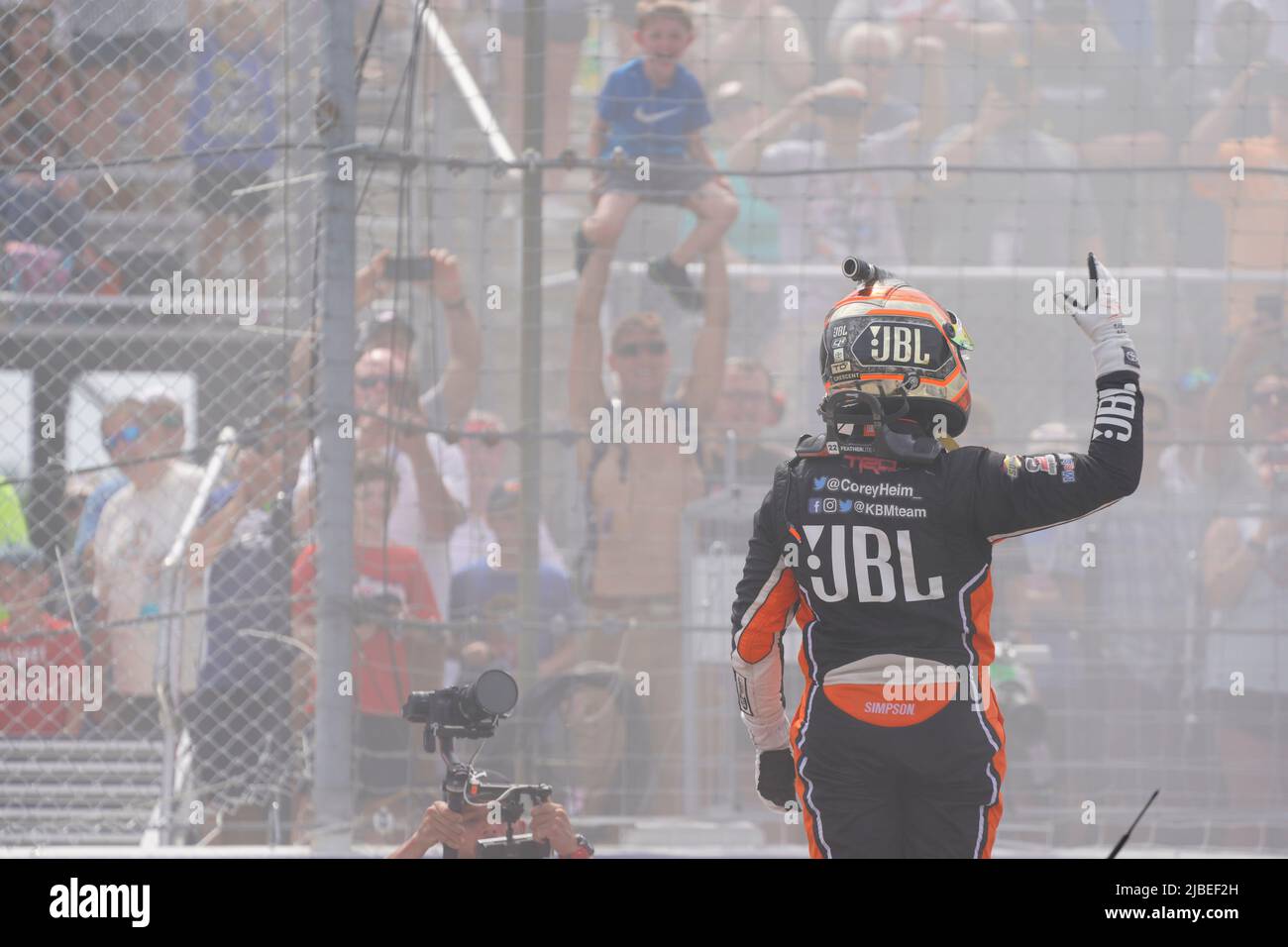June 4, 2022, Madison, IL, United States of America: Corey Heim wins ...