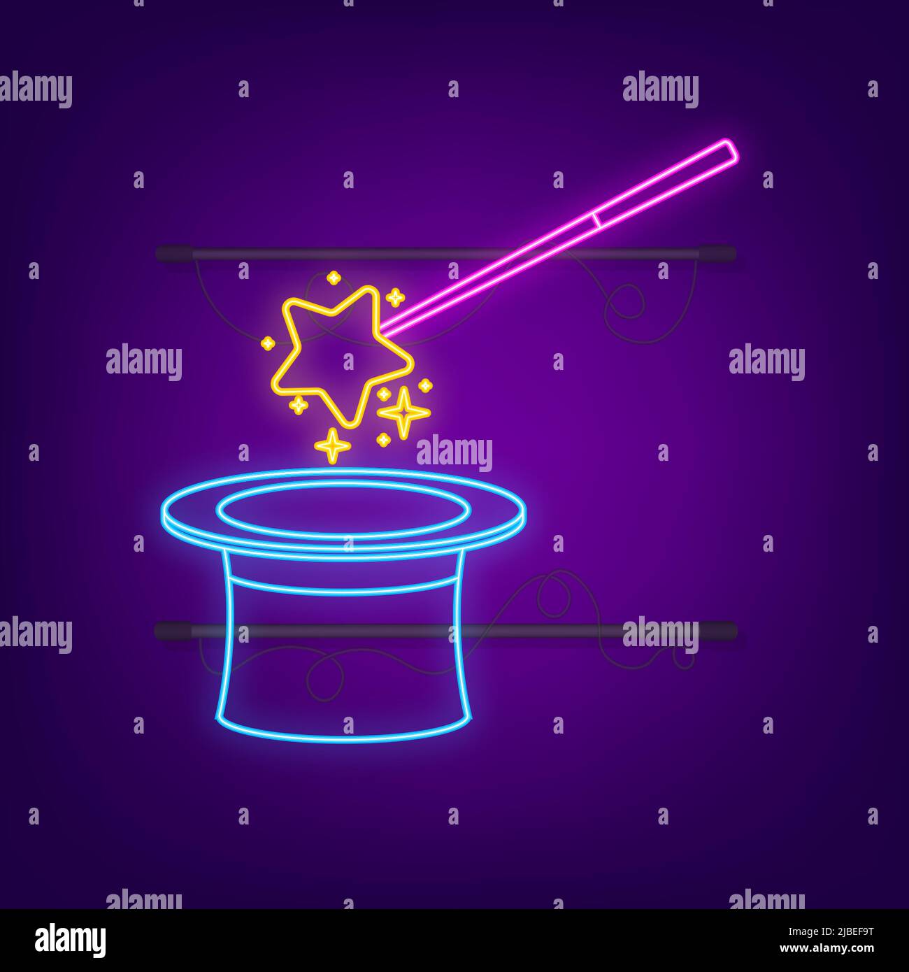 Flat golden illustration on transparent background. Realistic light ...