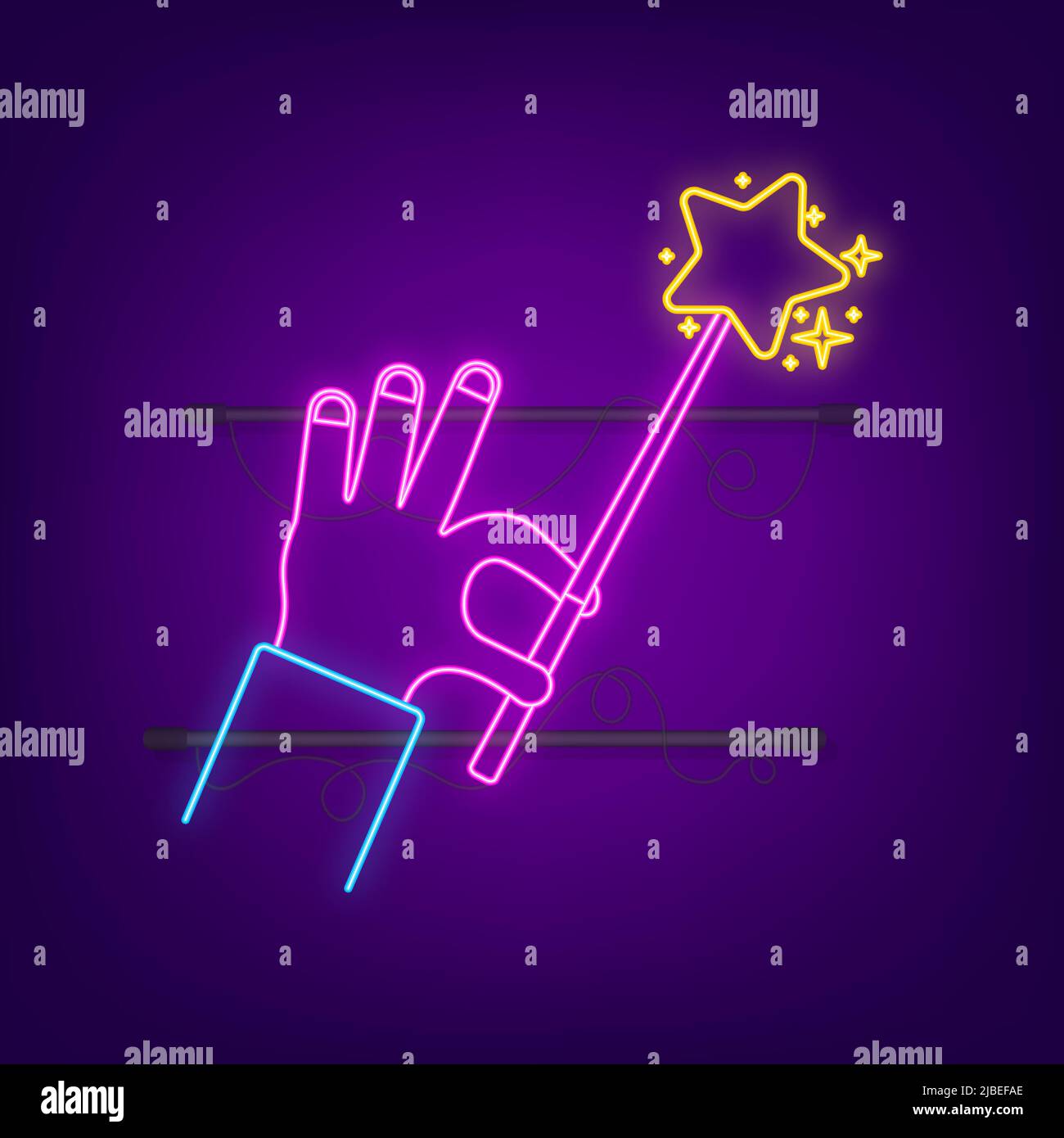 Flat golden illustration on transparent background. Realistic light ...