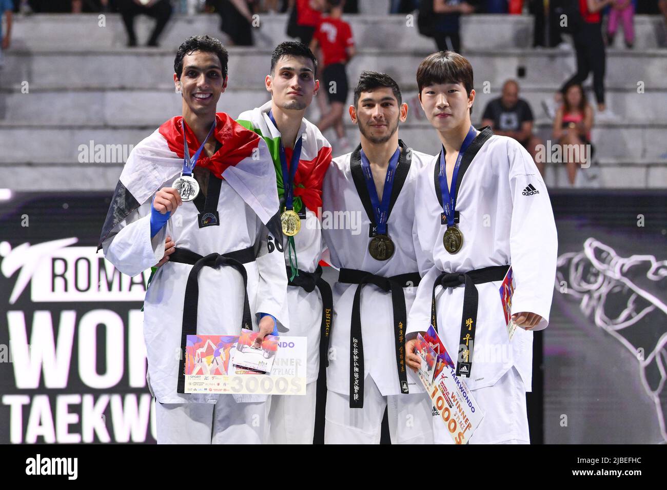 Rome, Italy. 05th June, 2022. Simone ALESSIO (ITA), Seif EISSA (EGY ...