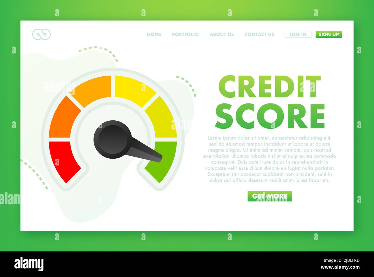 Measurement value display Stock Vector Images - Alamy