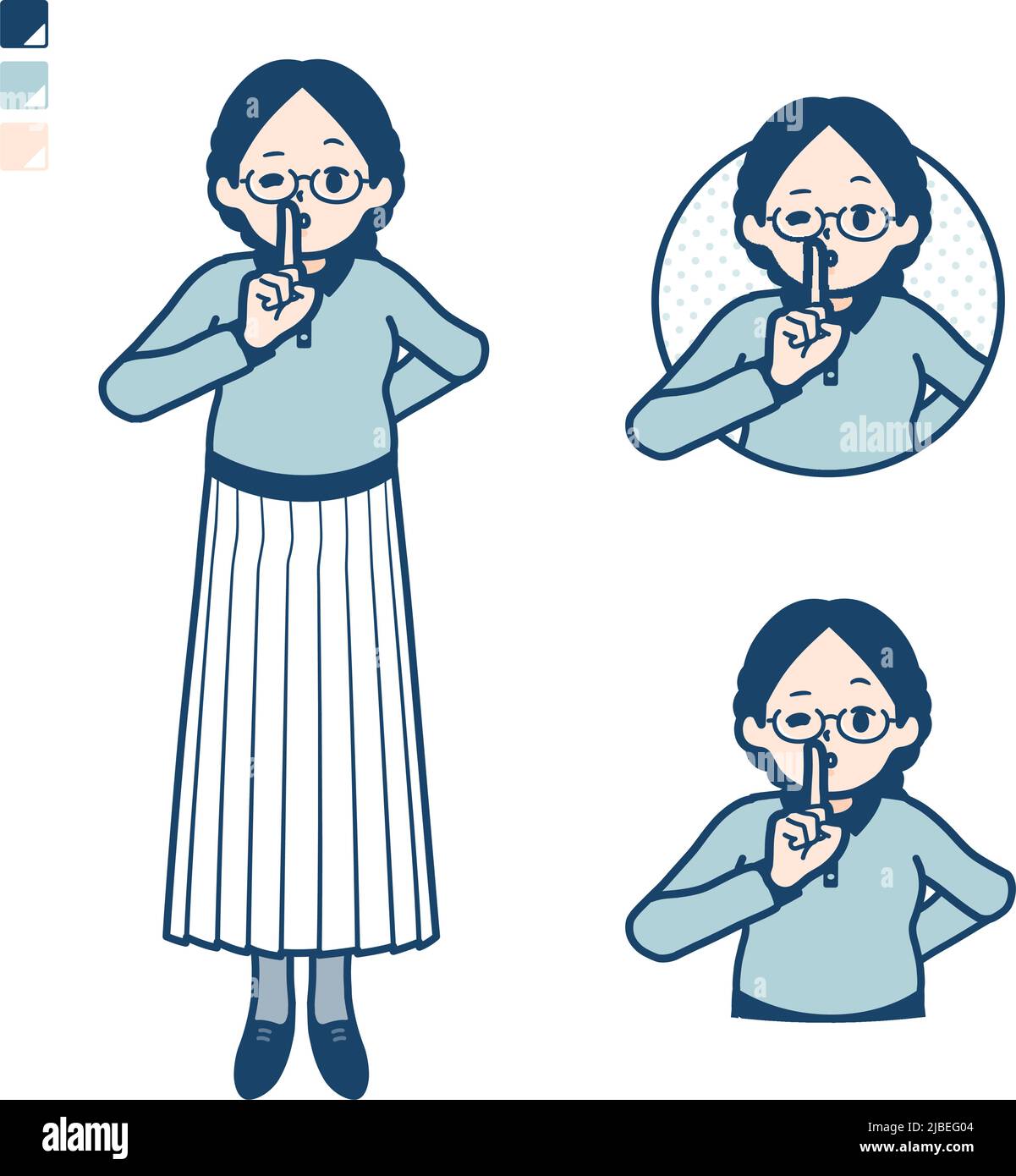 Quiet Hands Clipart