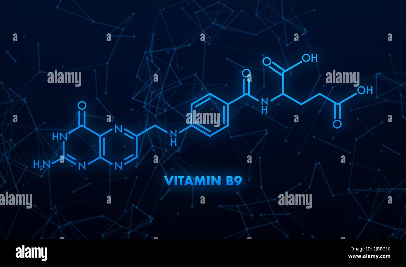 Vitamin b9 formula. Structural formula of vitamin B9 Stock Vector Image ... Vitamin b9 formula. Structural formula of vitamin B9 Stock Vector Image ...
