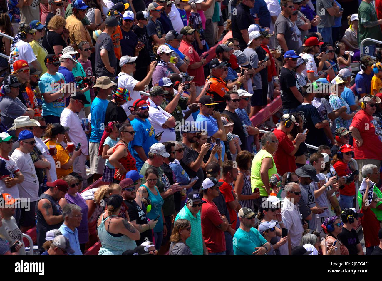June 5, 2022, Madison, IL, United States of America: The NASCAR Cup ...