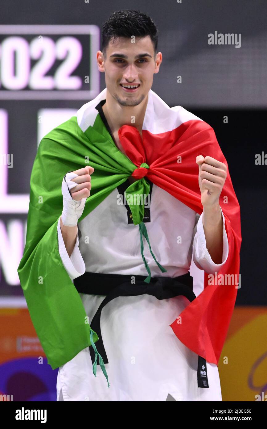 Rome, Italy. 05th June, 2022. Simone ALESSIO (ITA) during the award ...