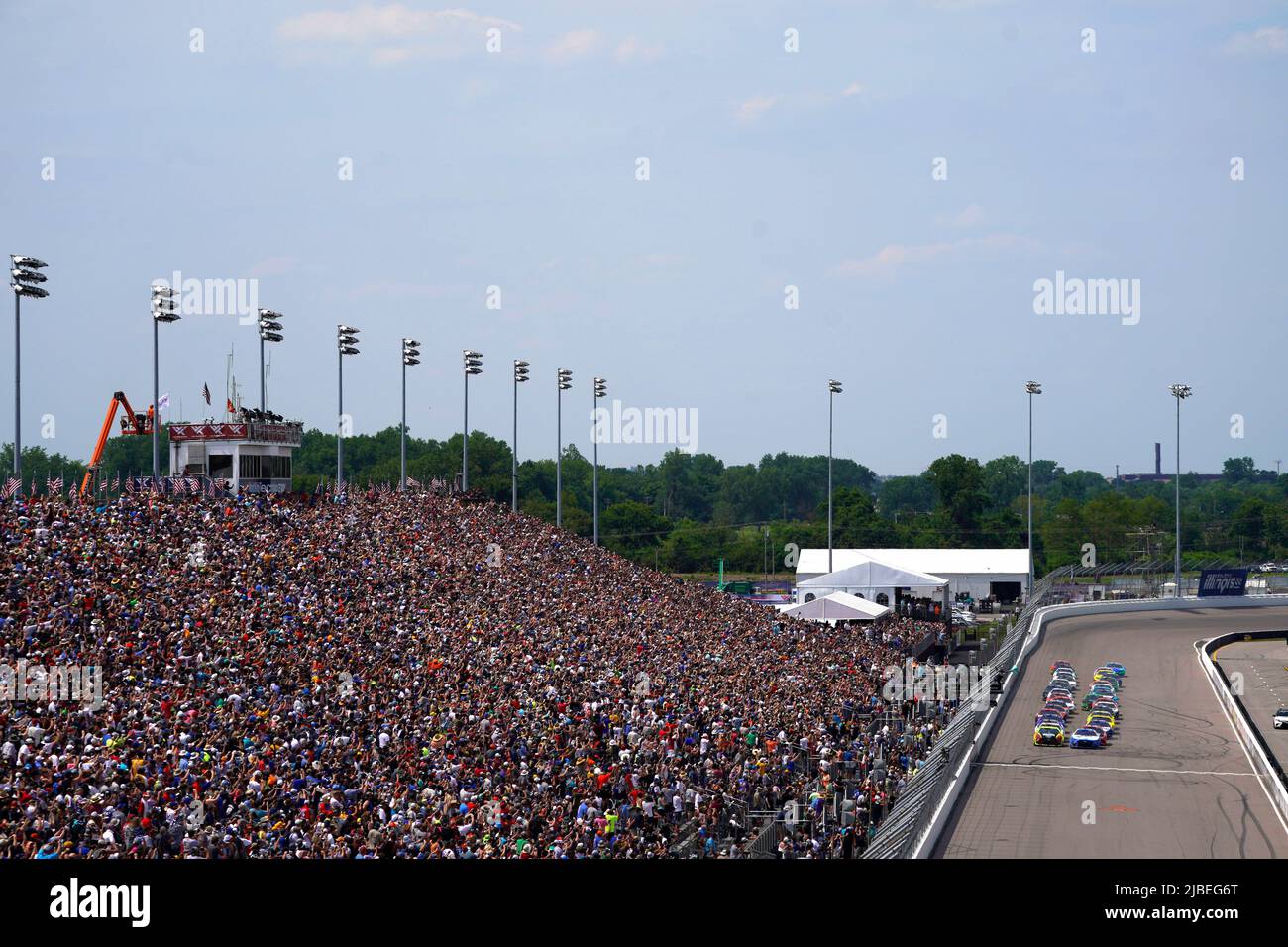 June 5, 2022, Madison, IL, United States of America: The NASCAR Cup ...