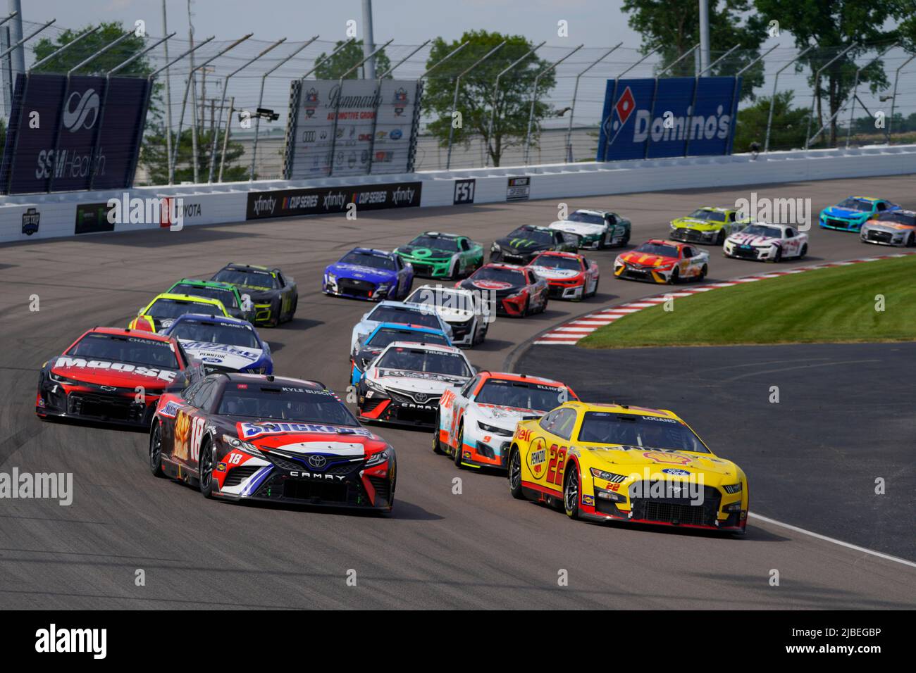 June 5, 2022, Madison, IL, United States of America: The NASCAR Cup ...