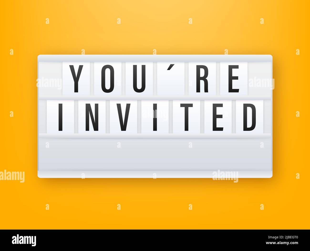 You're invited handwriting Stock Vector Images - Alamy