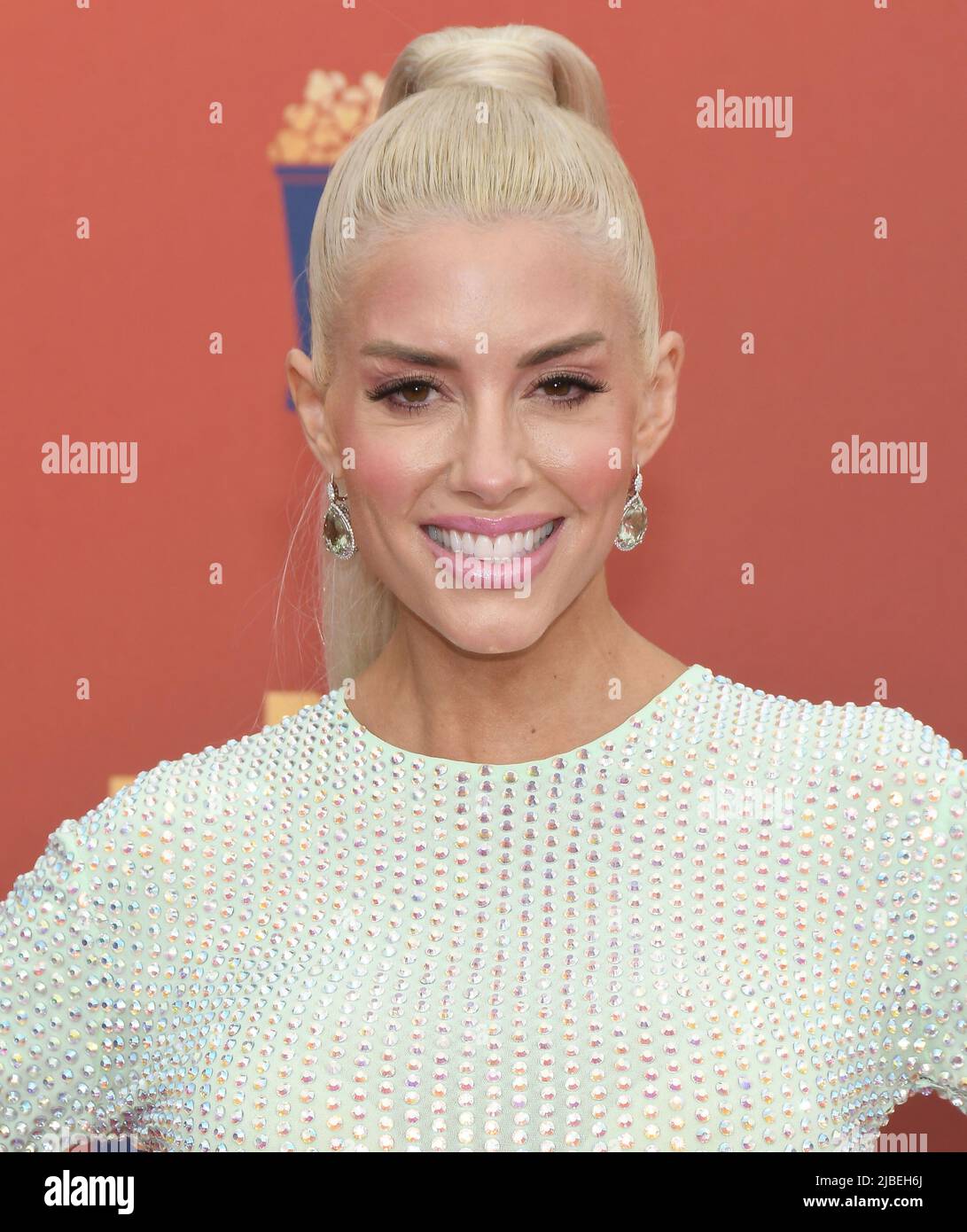 Heather Rae El Moussa arrives at the 2022 MTV Movie & TV Awards ...