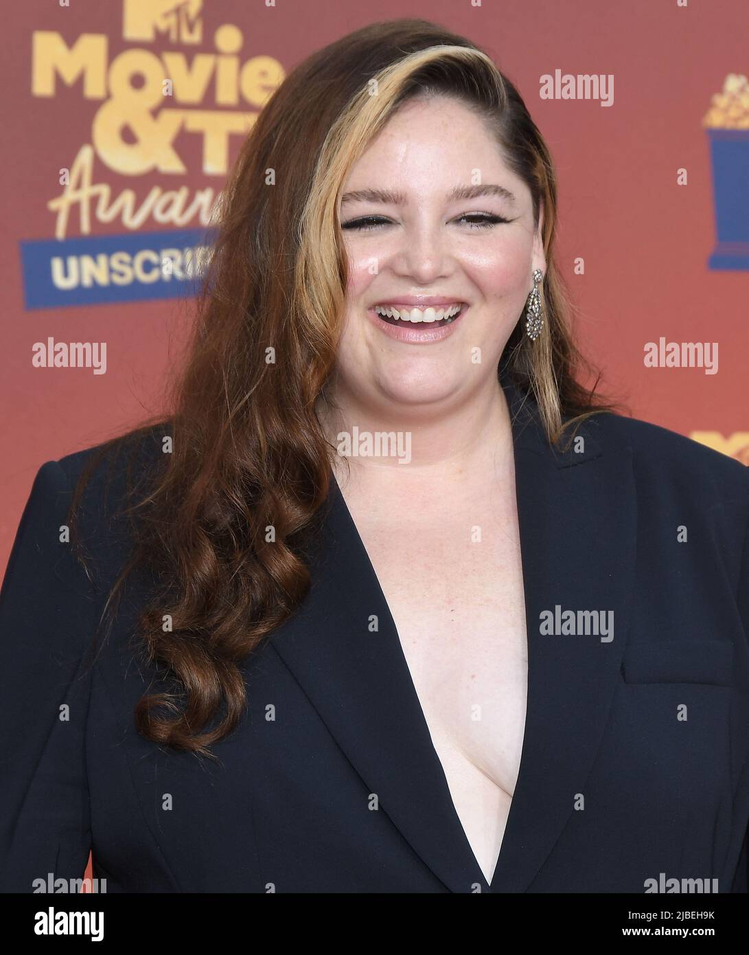 Los Angeles, USA. 02nd June, 2022. Meg Stalter arrives at the 2022 MTV ...