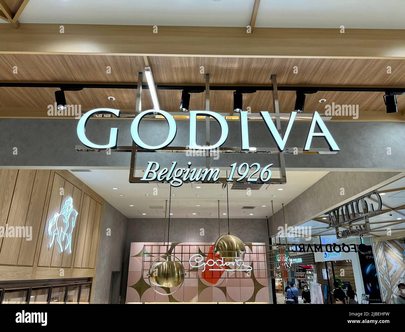 Godiva Store Interior