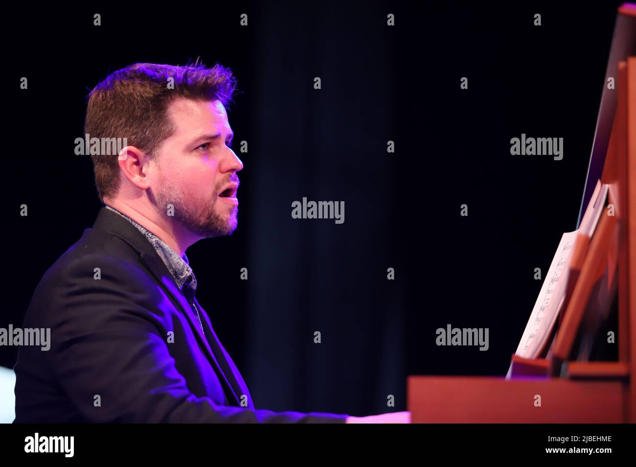 Duesseldorf, NRW, Germany: June 4, 2022, The Jeff Cascaro Quartet ...