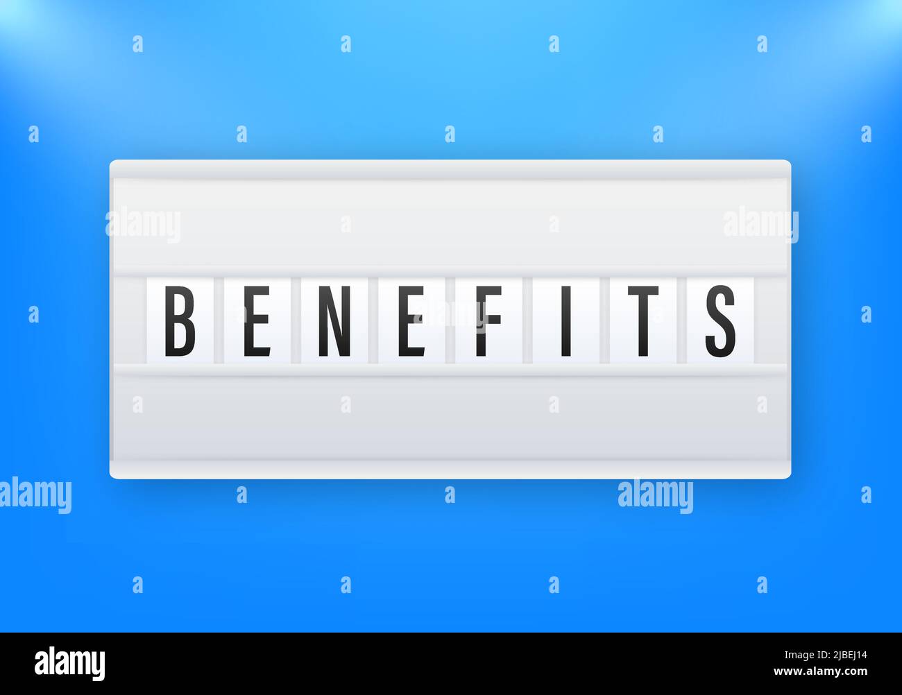 Hand Holding Megaphone with Benefits. Megaphone banner Stock Vector ...