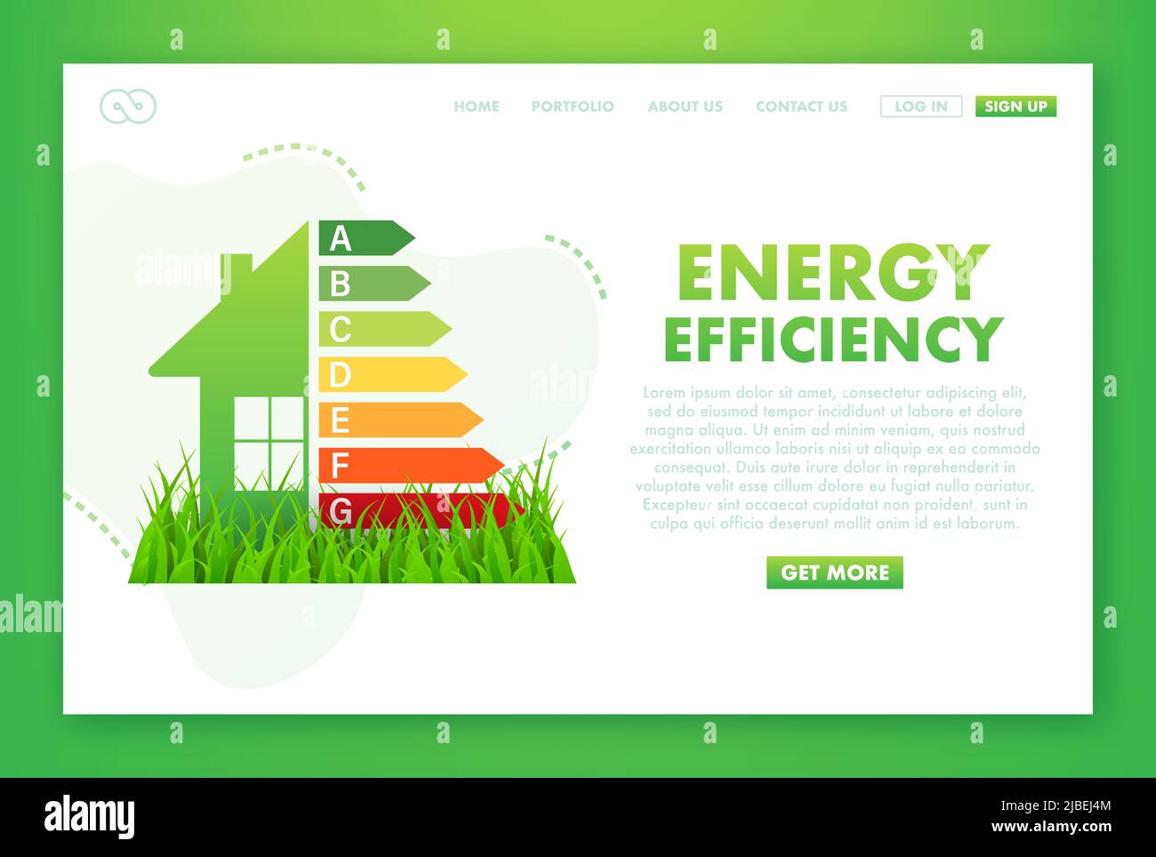 3d energy chart for concept design. 3d vector illustration. Chart ...