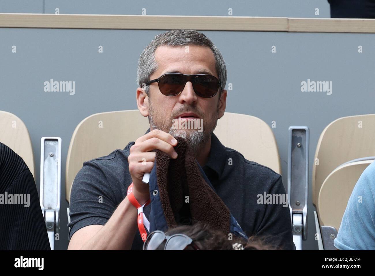 Paris, France, June 05, 2022, Guillaume Canet in the stands during ...