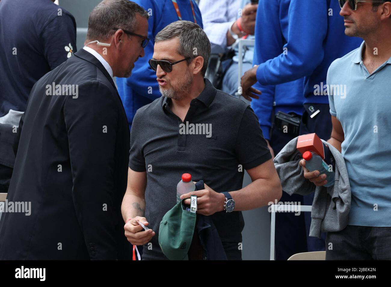 Paris, France, June 05, 2022, Guillaume Canet in the stands during ...