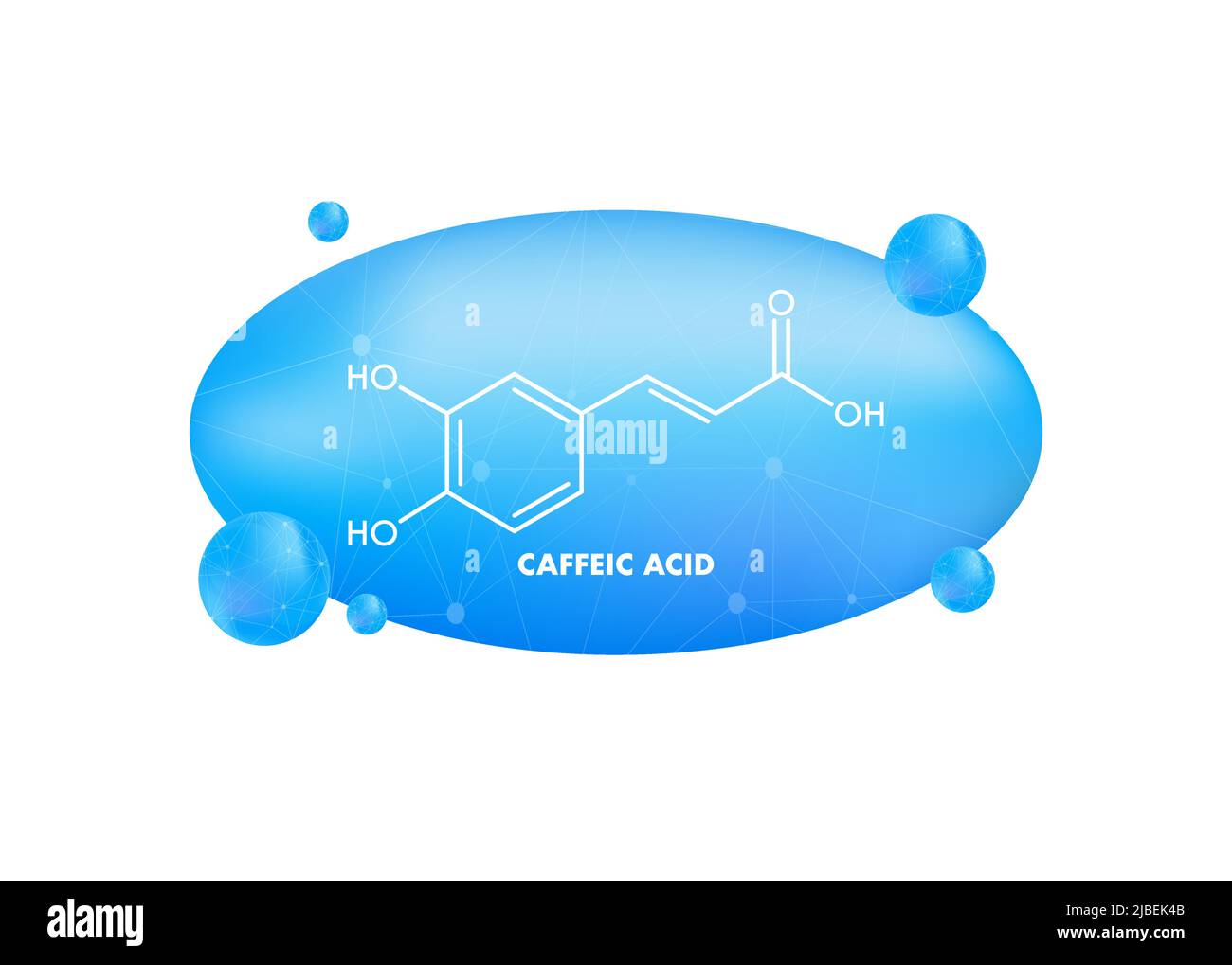 Caffeic acid. Caffeic acid, great design for any purposes Stock Vector ...