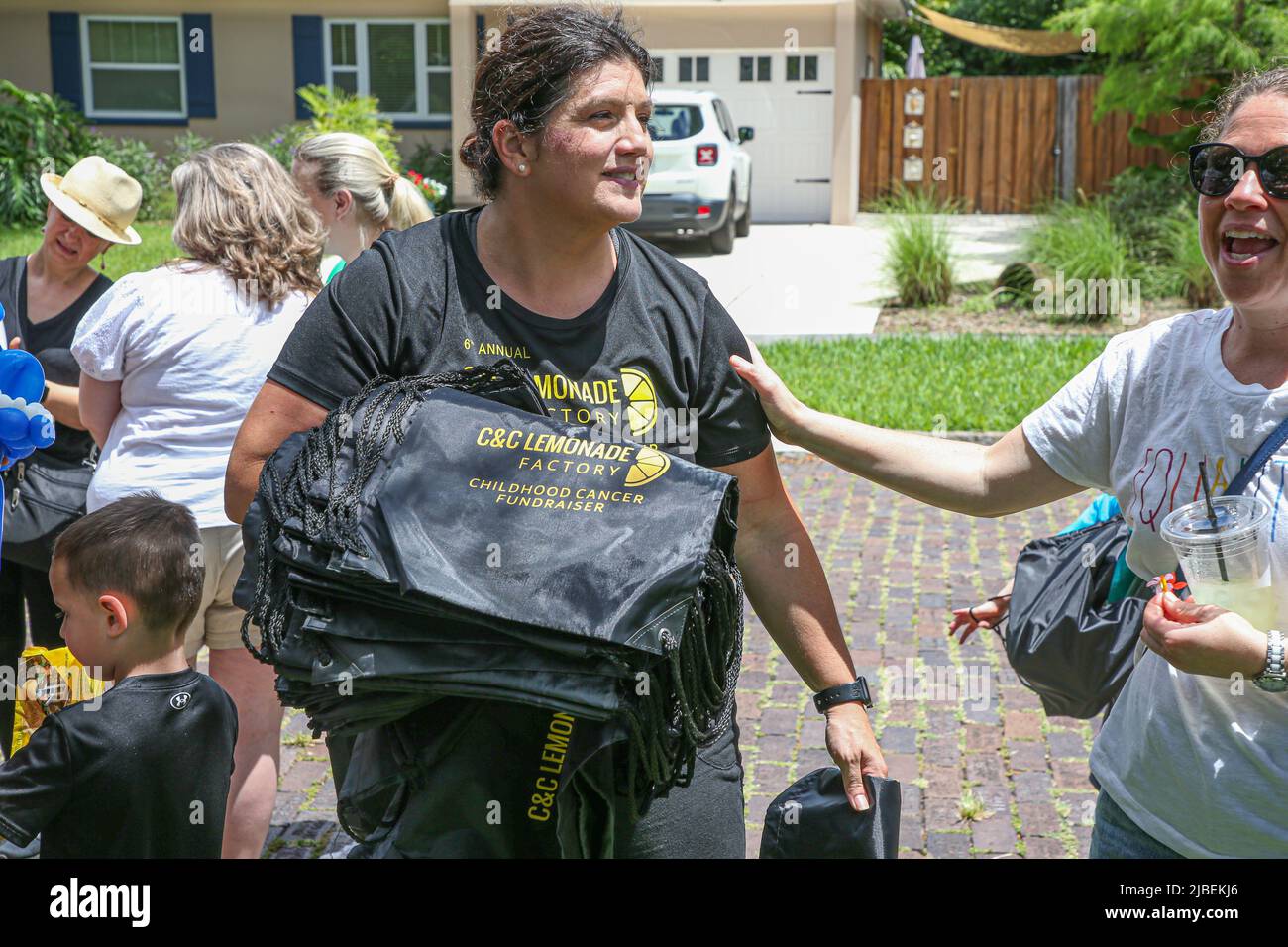 St. Petersburg, FL. USA; Danielle Gallagher, mom of Caroline, passes ...