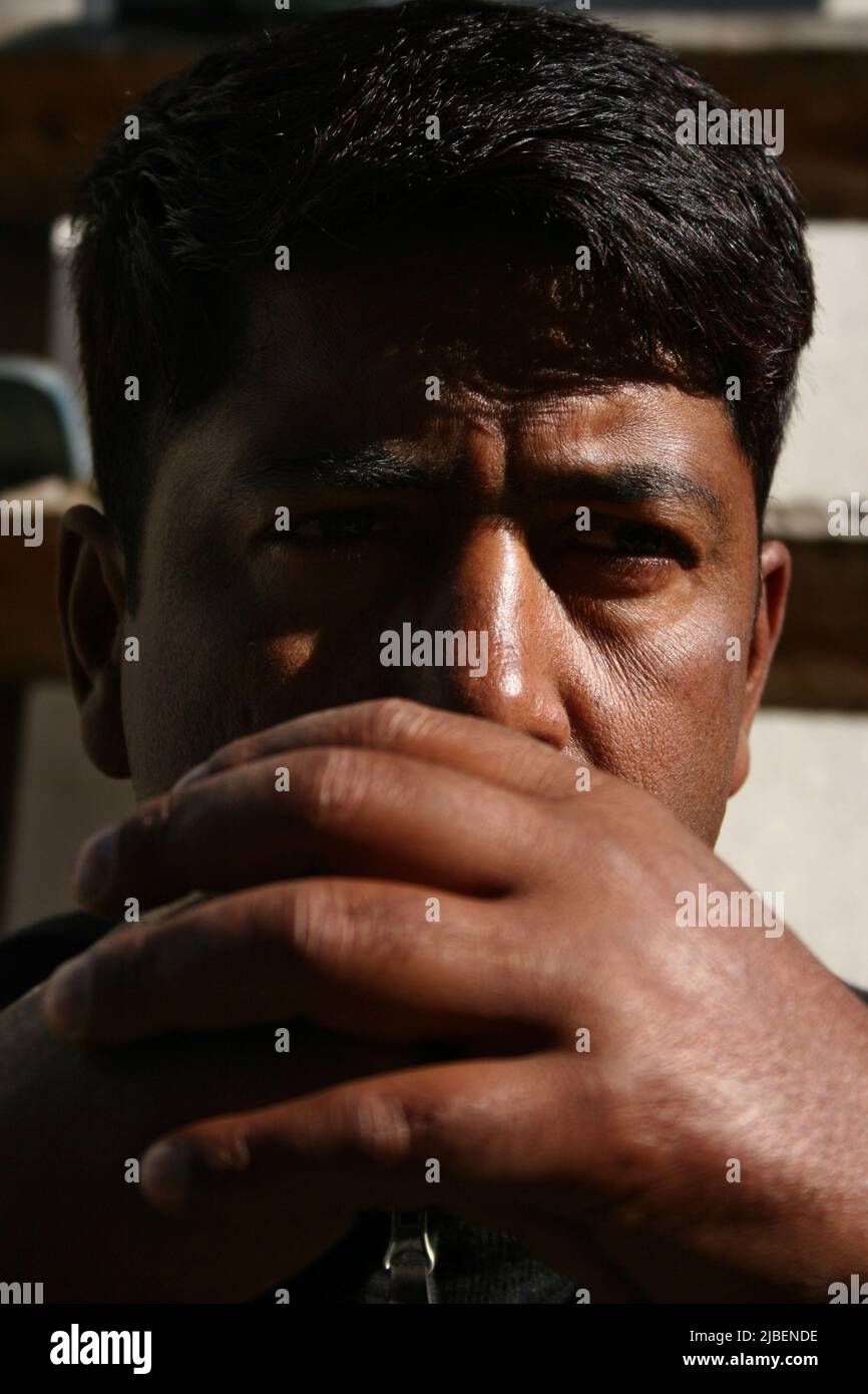 A portrait of a man. Bangladesh Stock Photo - Alamy