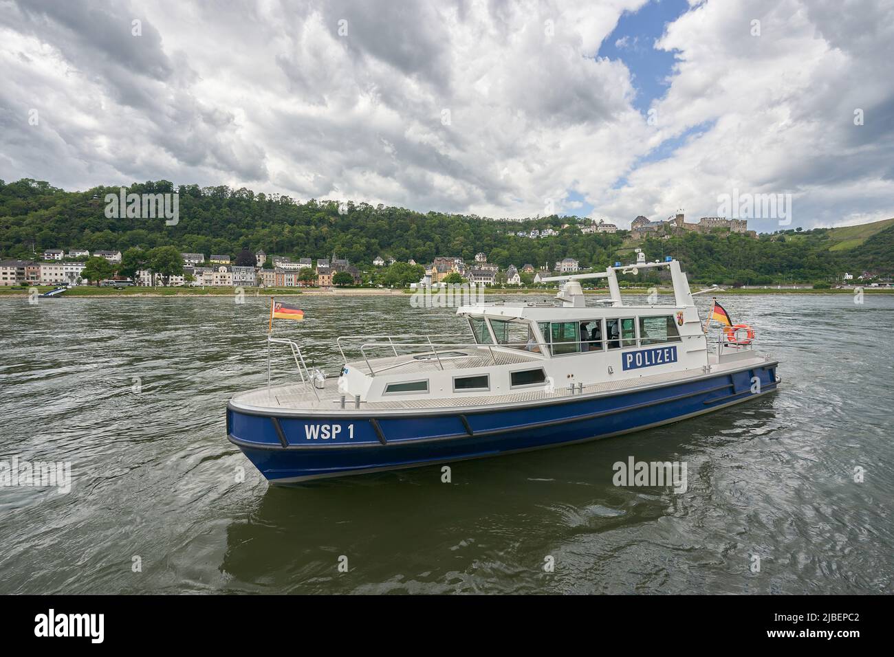 St. Goar, Germany. 31st May, 2022. The WSP-1, the most modern route ...