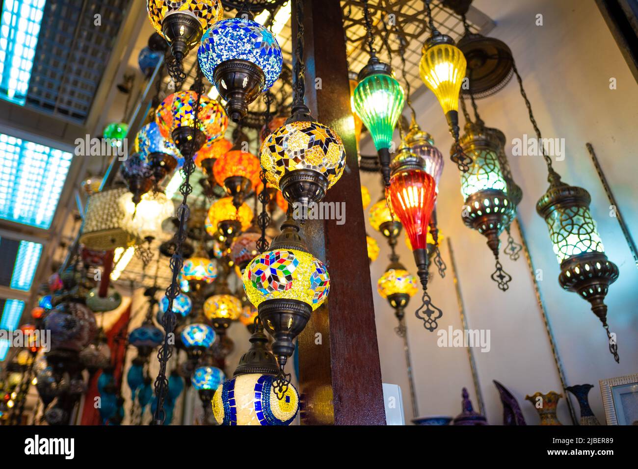 Ottoman style lamps hi-res stock photography and images - Alamy