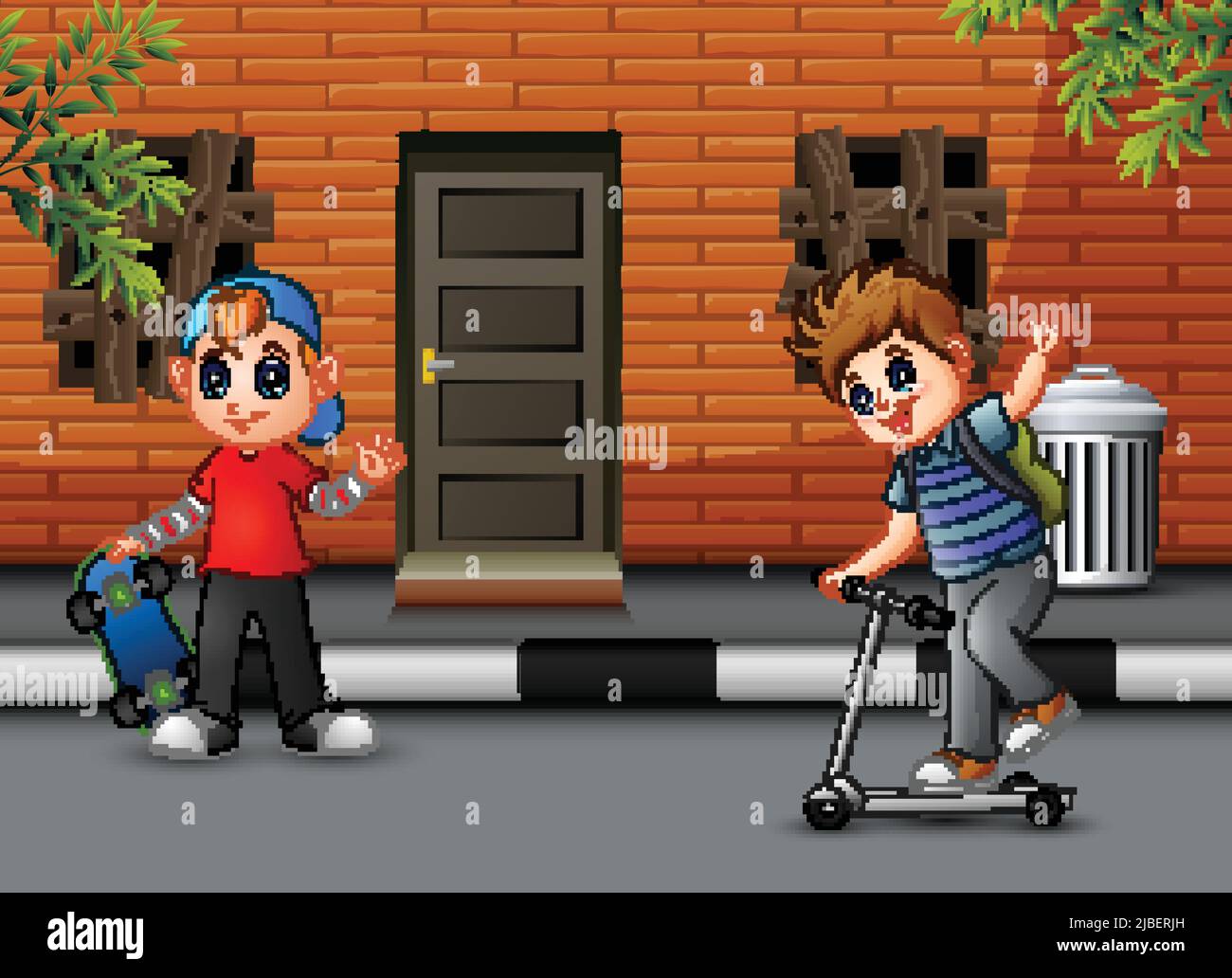 Home uninhabitable Stock Vector Images - Alamy