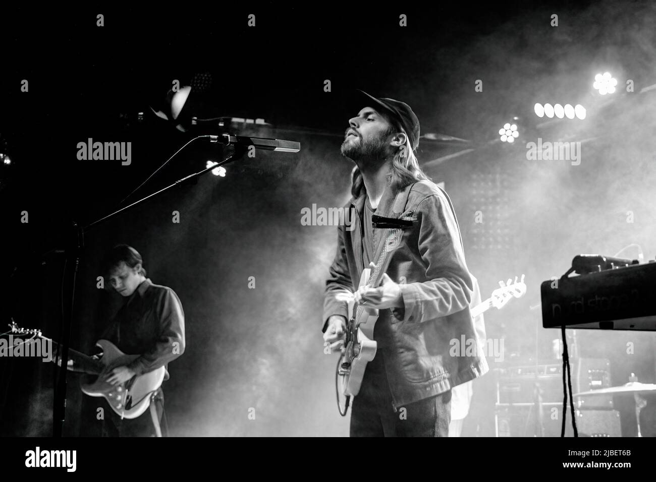 Jack Tatum and his band Wild Nothing perform live in concert at Monk ...