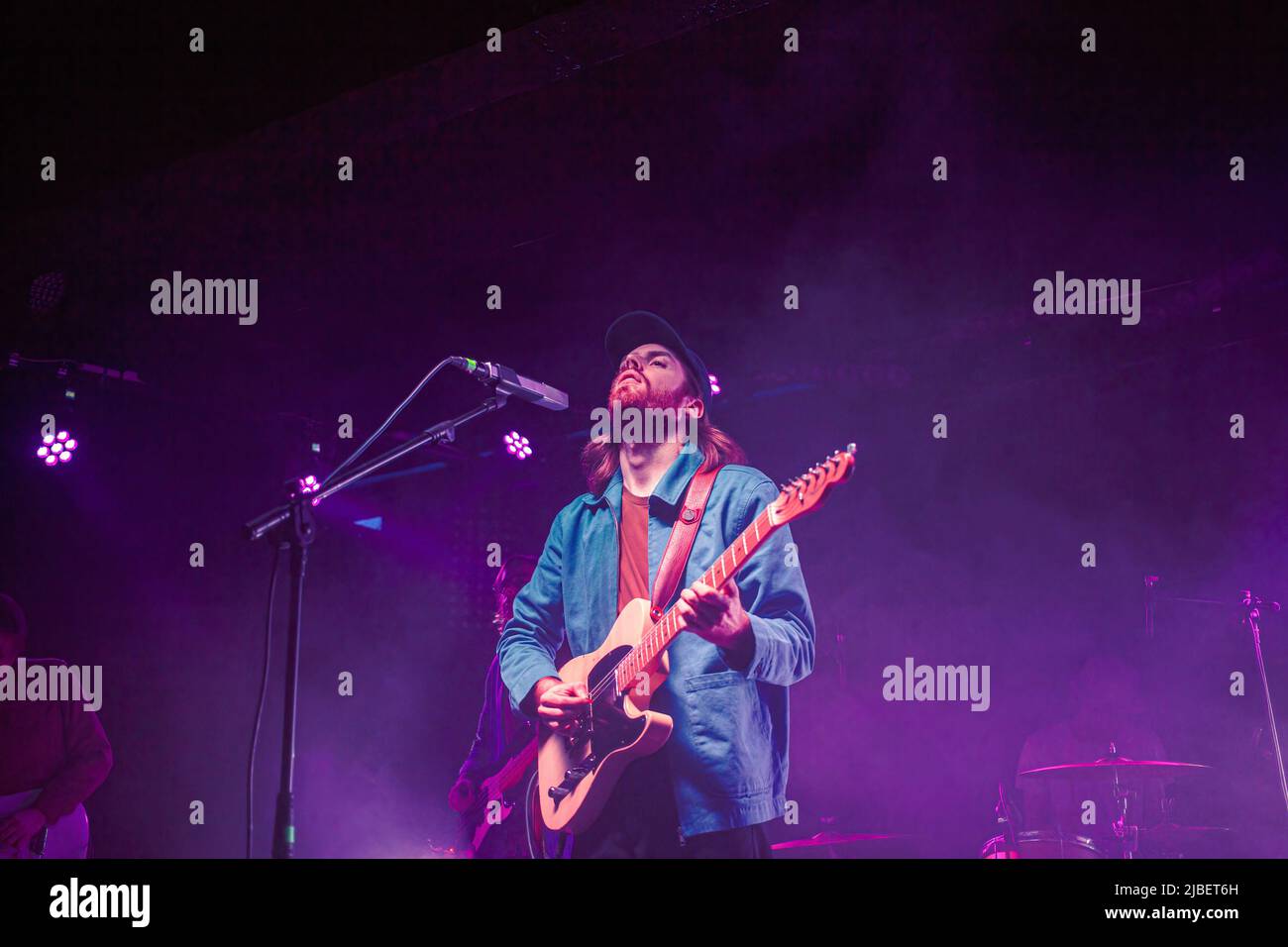 Jack Tatum and his band Wild Nothing perform live in concert at Monk ...