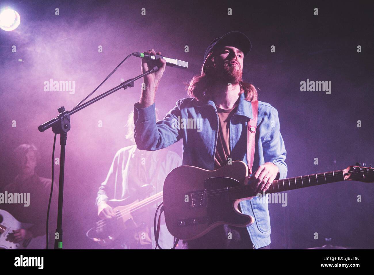 Jack Tatum and his band Wild Nothing perform live in concert at Monk ...