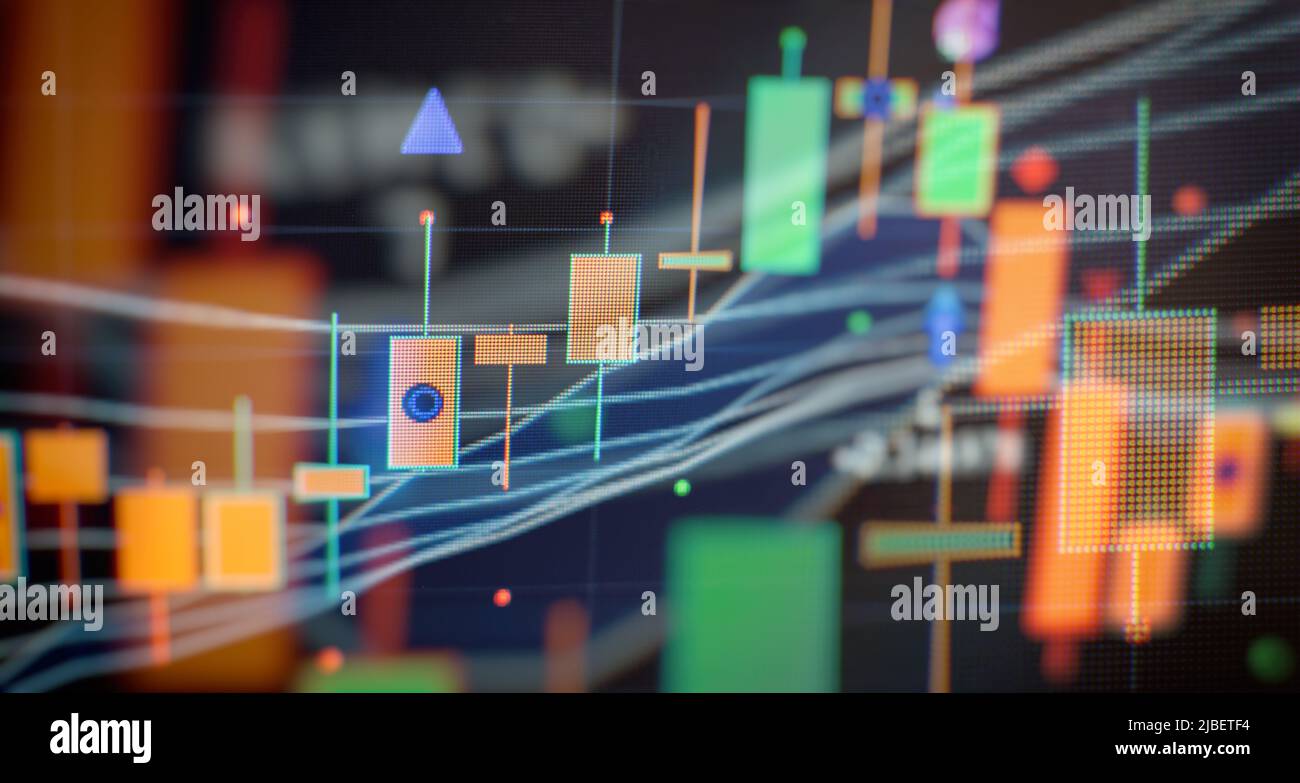 Analyzing financial statistics and analyzing a market data. Data ...