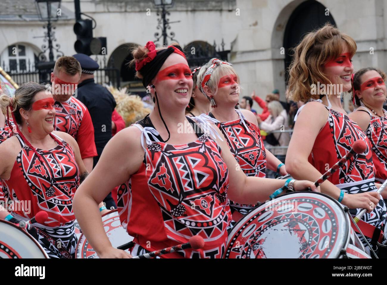 London, UK, 5th June, 2022. On the final day of the Platinum Jubilee ...