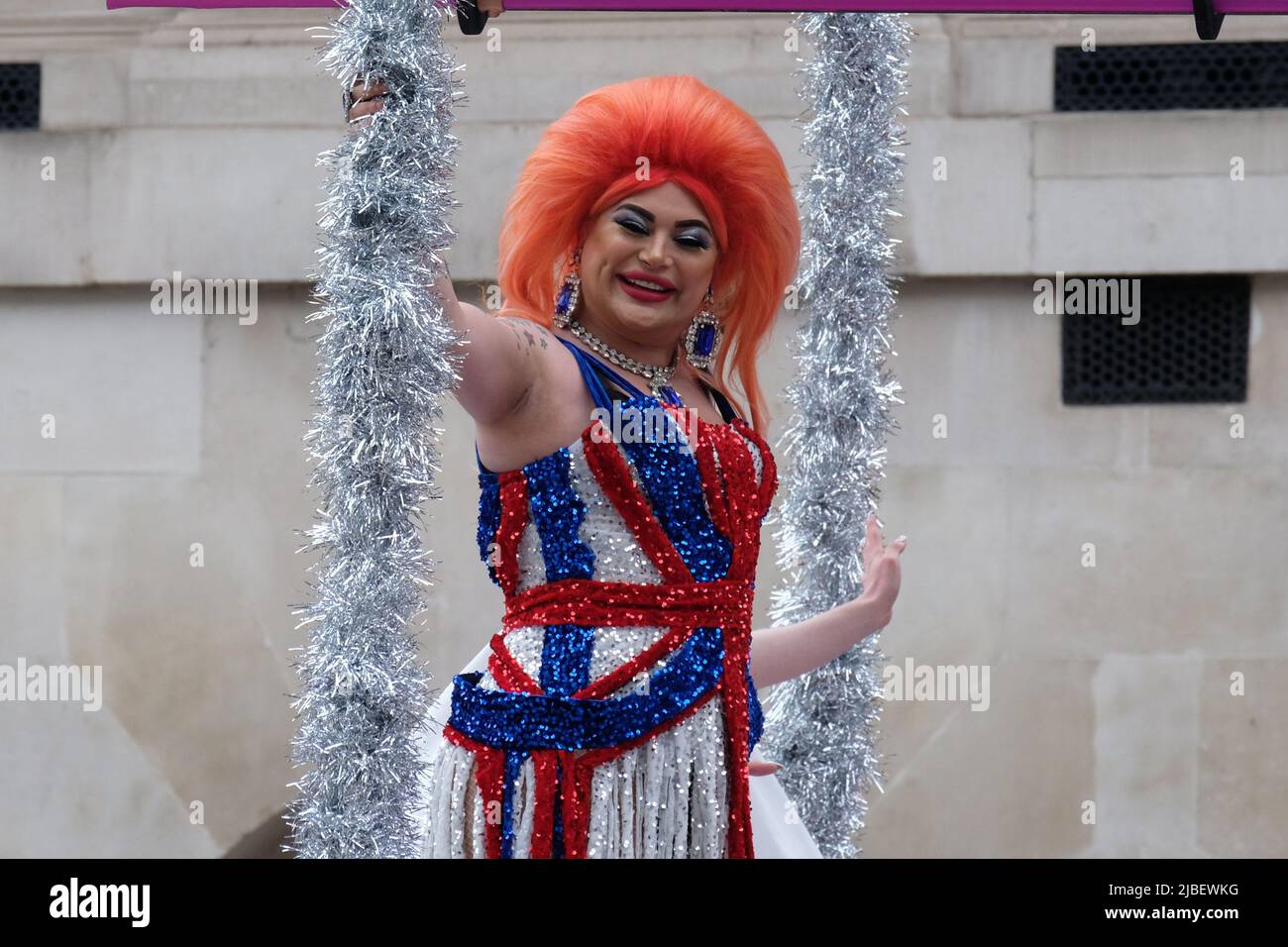 London, UK, 5th June, 2022. On the final day of the Platinum Jubilee ...