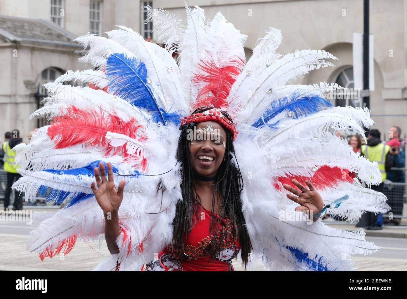 London, UK, 5th June, 2022. On the final day of the Platinum Jubilee ...