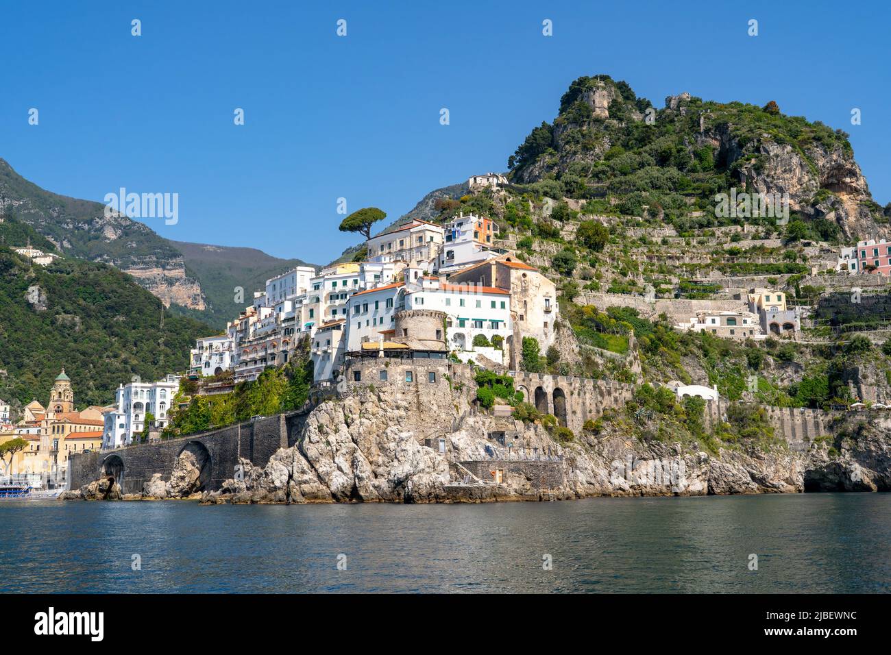 Amalfi coast villages hi-res stock photography and images - Alamy