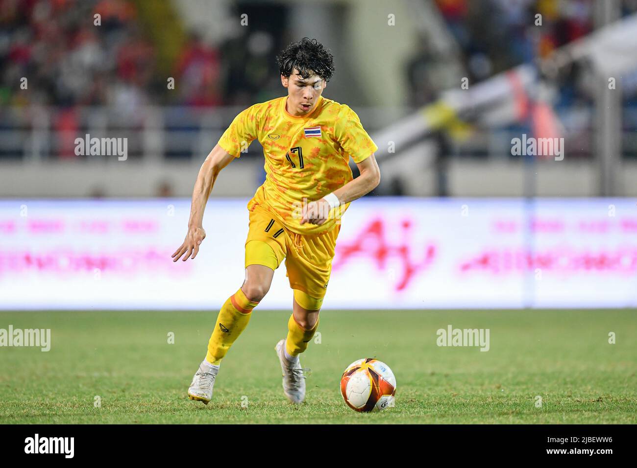 Benjamin James Davis of Thailand in action during the Sea Games 2022 ...