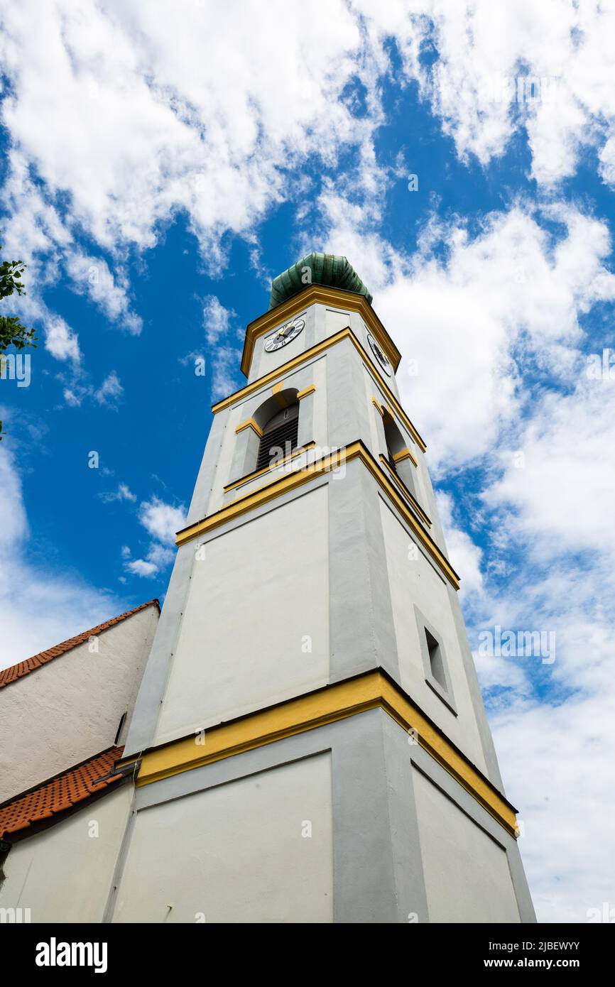 St. Georg in Munich's Obermenzing district in the Pasing-Obermenzing ...