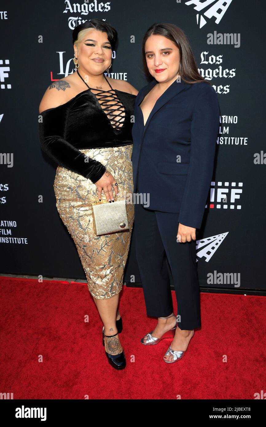 LOS ANGELES - JUN 1: Doris Munoz, Isabel Castro at the LALIFF opening ...