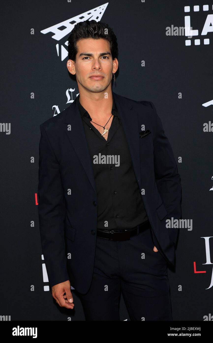 LOS ANGELES - JUN 1: Angel Garet at the LALIFF opening night screening ...