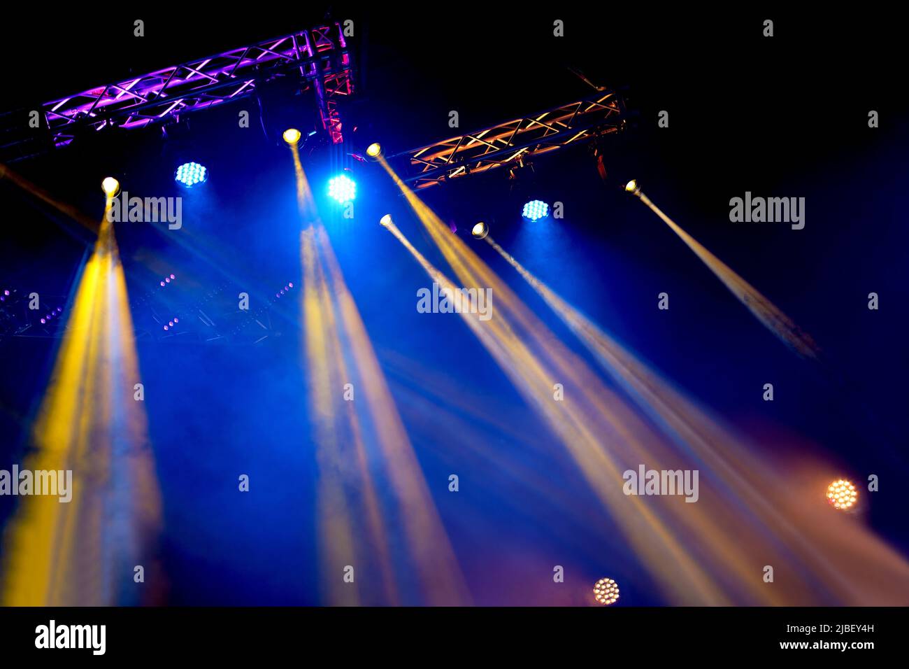 Texture blur and defocus, background for design. Stage light at a ...