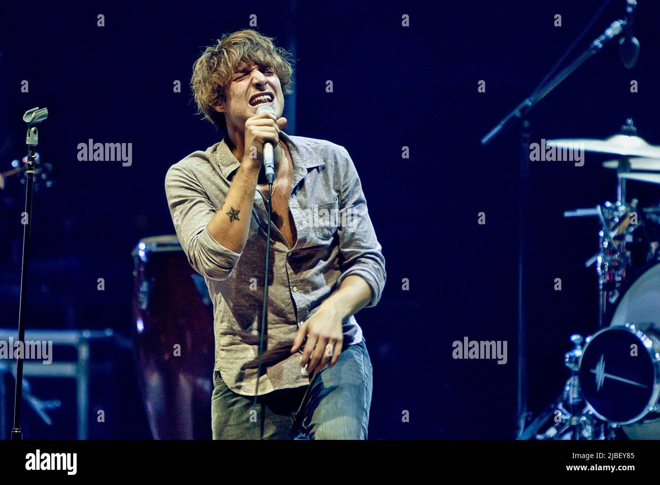 Paolo Nutini performs on stage at the Auditorium Parco della Musica in ...