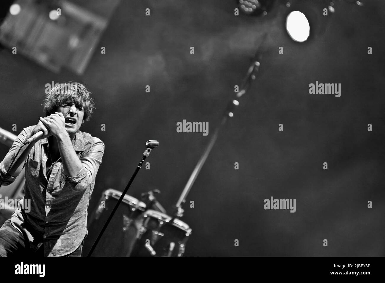 Paolo Nutini performs on stage at the Auditorium Parco della Musica in ...