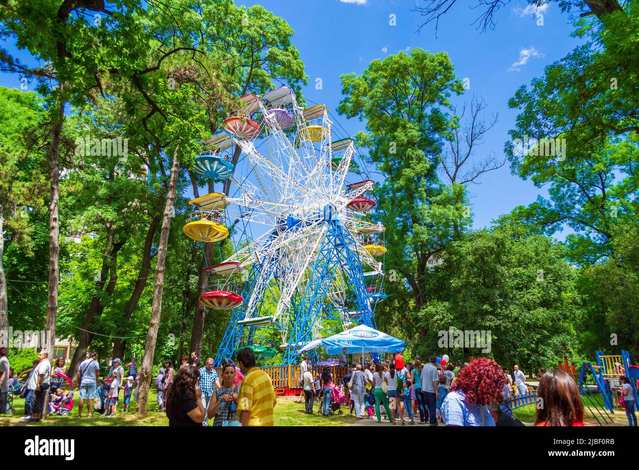 Amusement park for children offering rides, games, activities & snacks ...