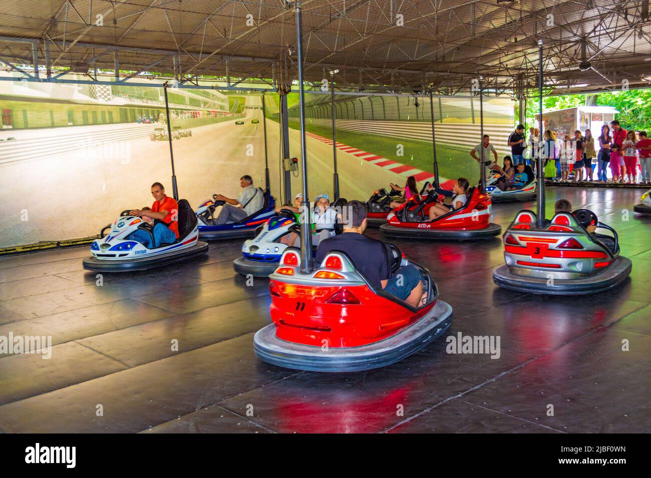Amusement park for children offering rides, games, activities & snacks ...